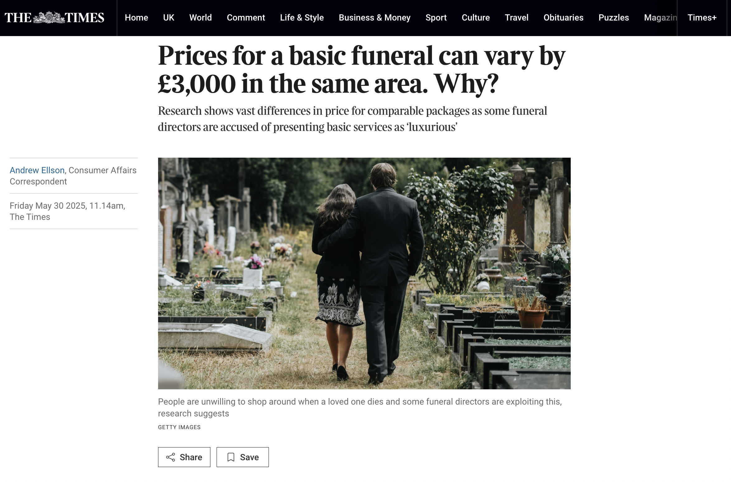 Plan Your Funeral | Find Local Funeral Directors | The Farewell Guide
